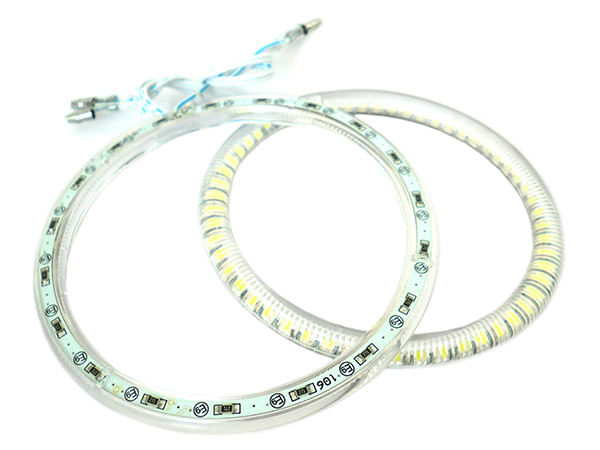 Coppia Angel Eyes Ring Anello Led Diametro 90mm - BricoBravo