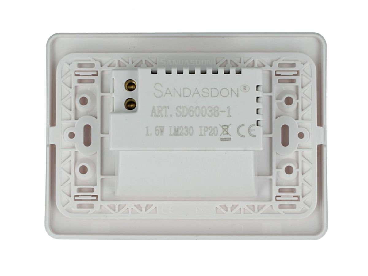 SANDASDON Segnapasso Led Con Sensore Bianco 220V 1,6W Caldo 3500K Per ...