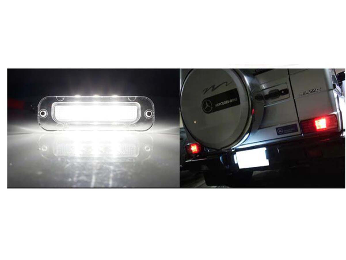 Kit Luci Targa Led Mercedes Benz G Class W463 1989-2013 OEM 4638200356 ...