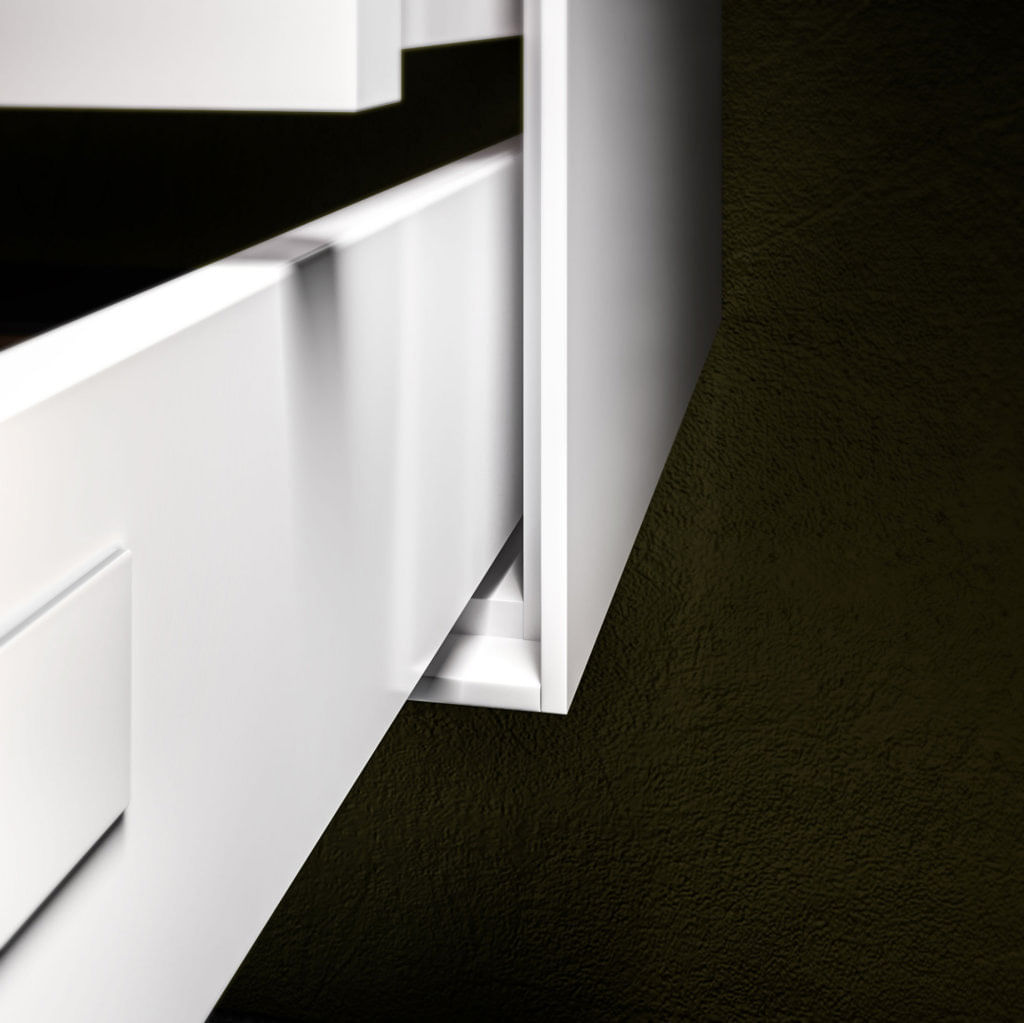 Mobile bagno composizione 4 pezzi L.121 P.46,5 H.190 cm IGEA colore ...