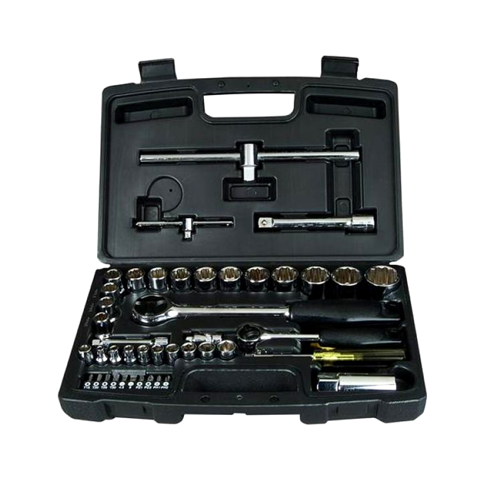 Cassetta bussole 50pz 1/2" e 1/4" 1-94-656 - BricoBravo