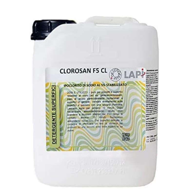 Clorosan 5 Kg - Detergente Igienizzante Azione Sgrassante - BricoBravo