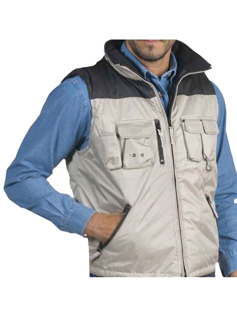 Gilet giubbotto smanicato uomo imbottito da lavoro tecnico con tasche ... Gilet giubbotto smanicato uomo imbottito da lavoro tecnico con tasche ...