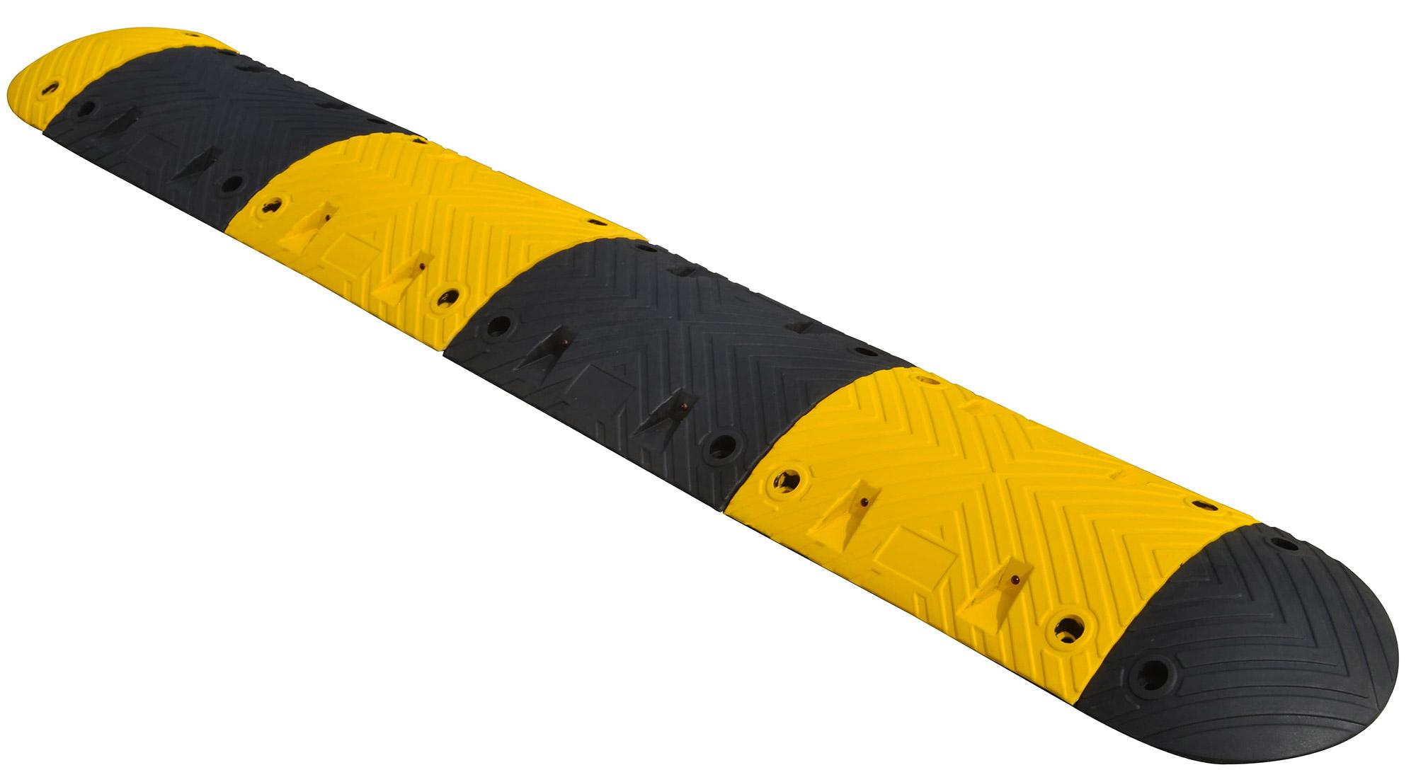 Dosso Rallentatore di Velocità 2,5m H7 in Gomma Vulcanizzata - BricoBravo