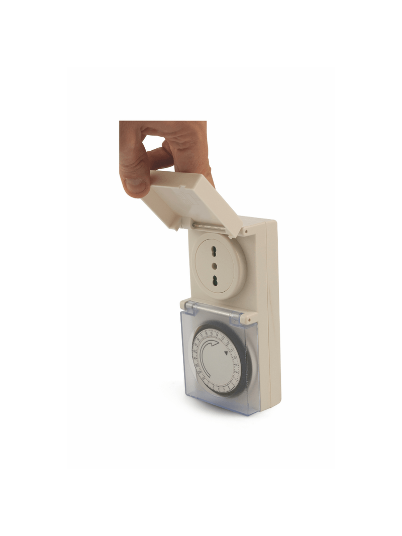 Timer Programmabile Per Presa Elettrica Da Interno Ed Esterno Timy Bricobravo