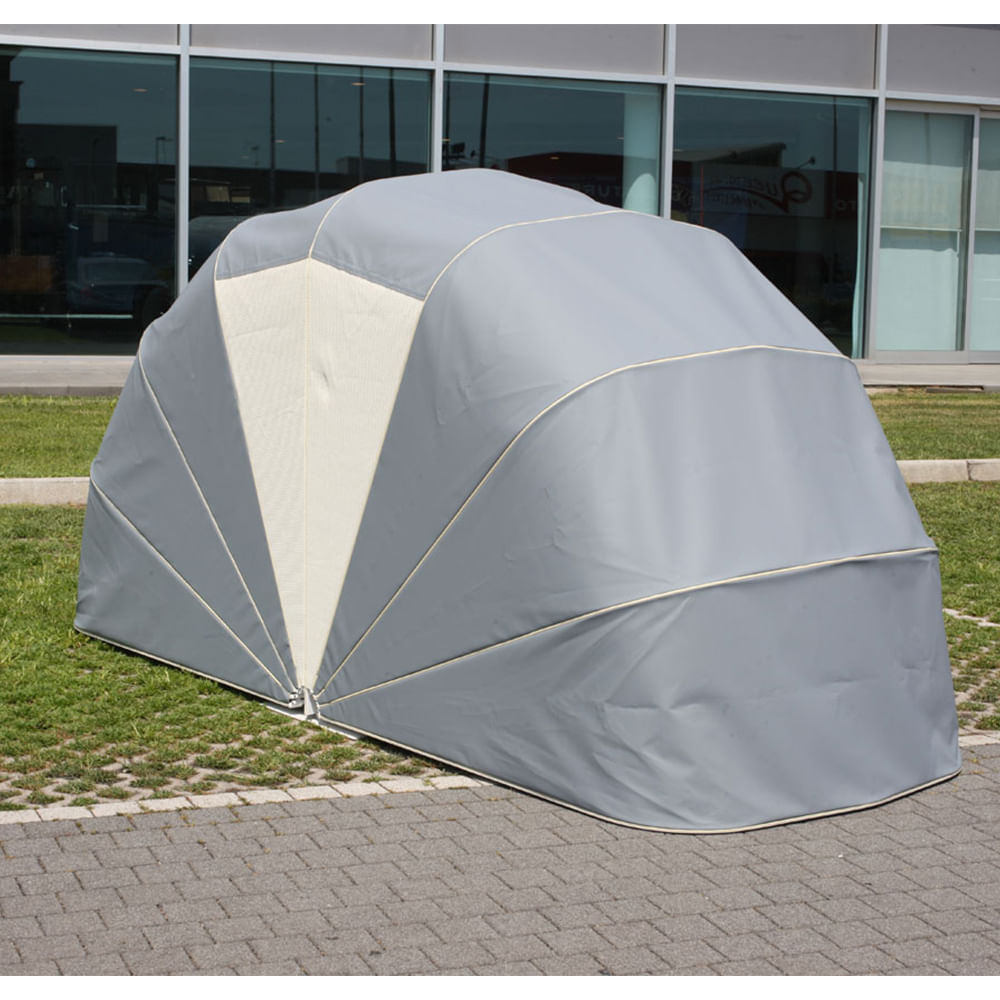 Motobox a Chiocciola Copertura Box in PVC 320x130xh160 cm per Moto ...