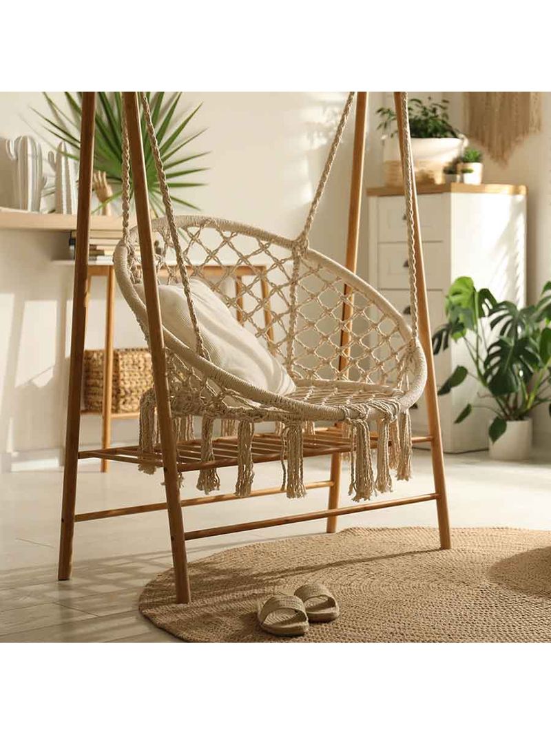 Amaca sedia a dondolo tonda da giardino Jane - BricoBravo