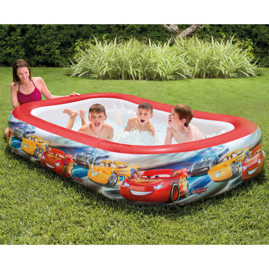 INTEX Piscina Cars Swim Center Multicolore 262x175x56 cm 92569 - BricoBravo