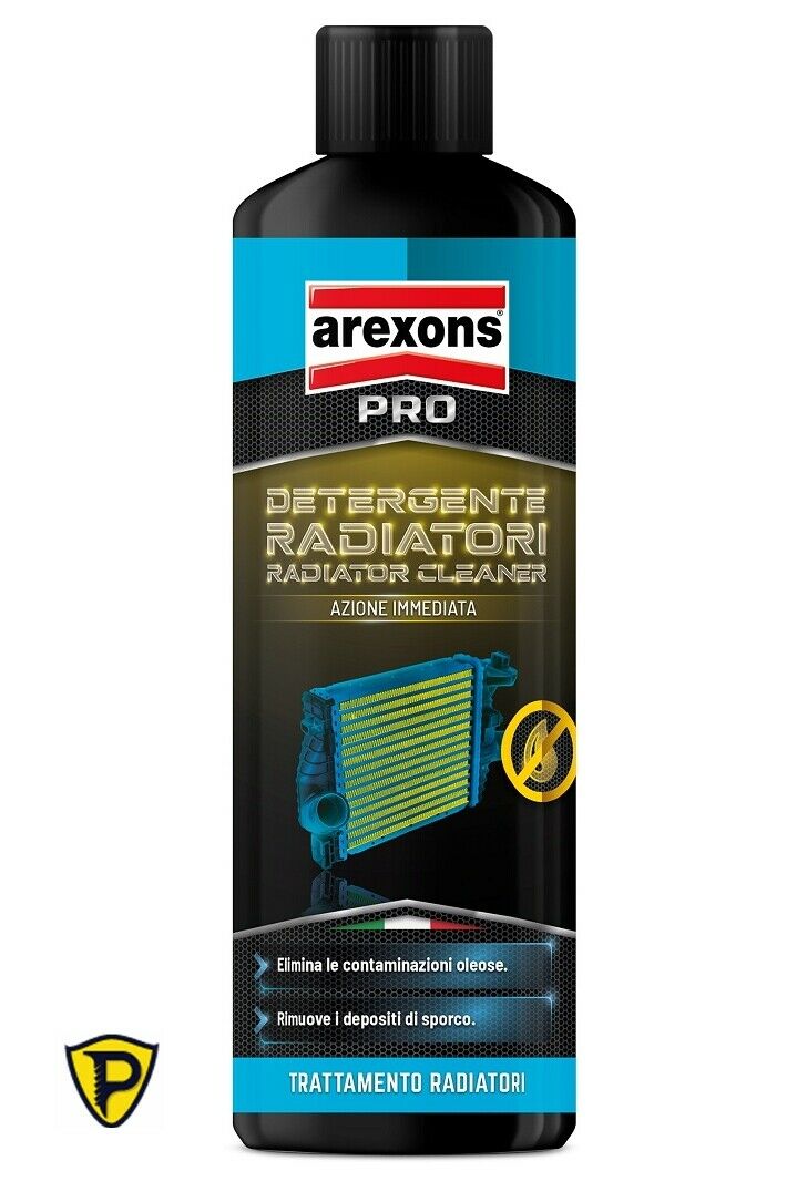 Detergente Radiatori Auto Moto Arexons Rimuove depositi sporco oleosi ...