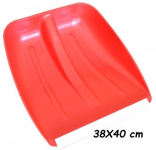 BADILE PALA DA NEVE A CUCCHIAIO 38x40 cm POLIPROPILENE TIPO PESANTE ...