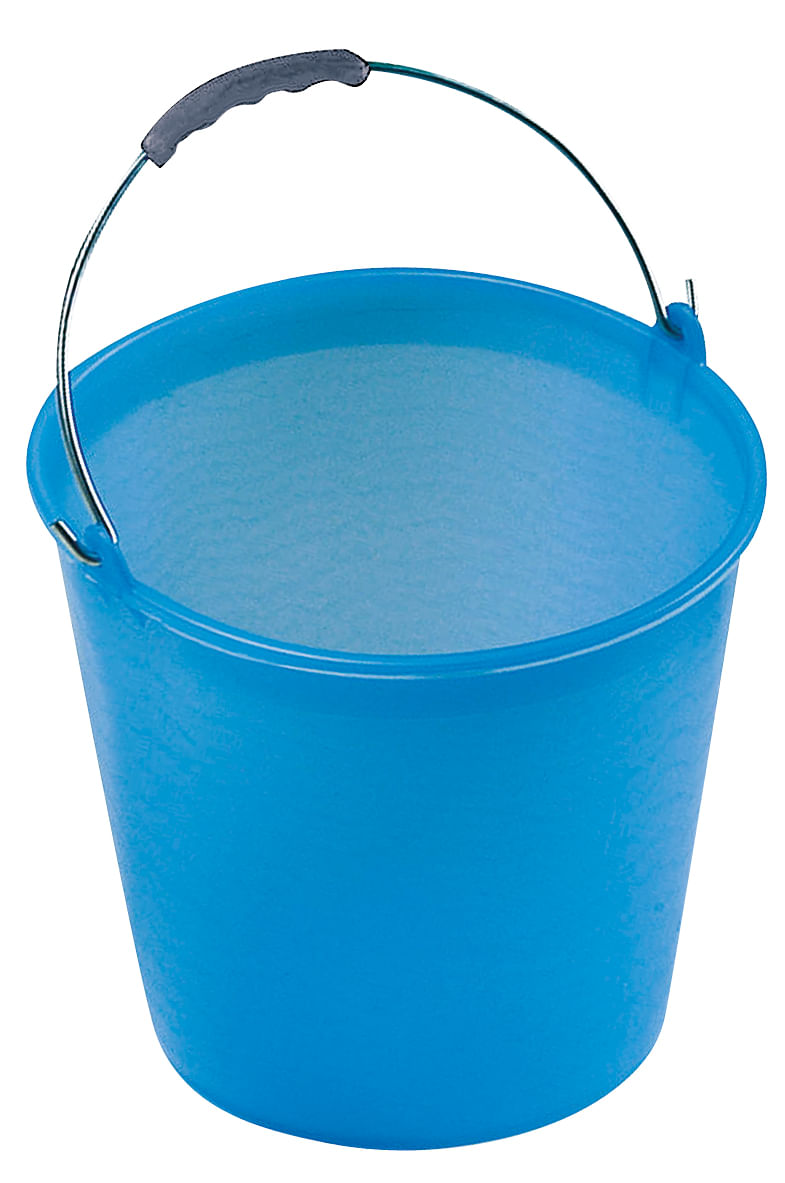 Secchio normale graduato 15 litri azzurro - BricoBravo