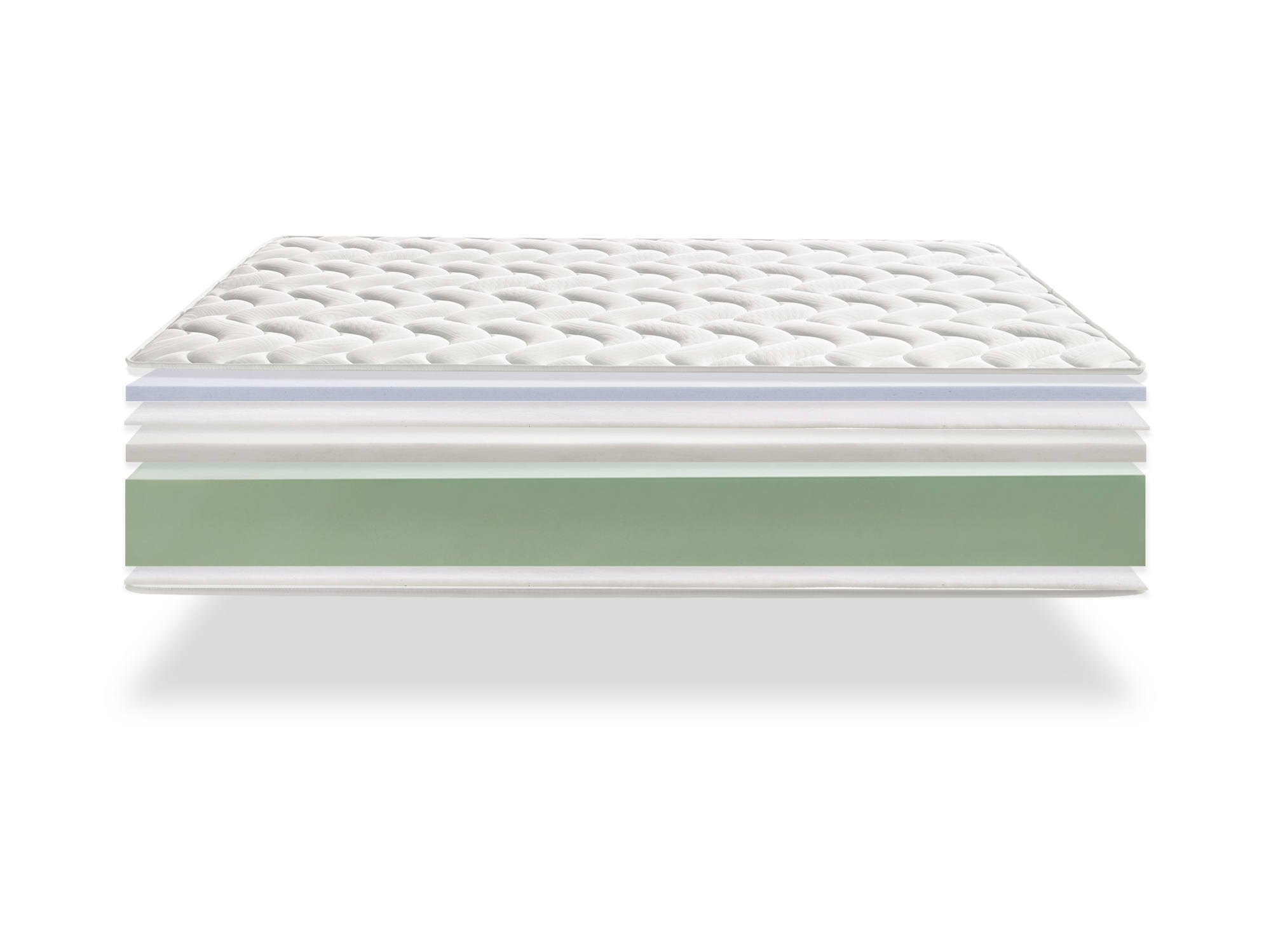 Materasso Platinum matrimoniale, Struttura in Memory Foam e Gel, ortopedico e anatomico con ...