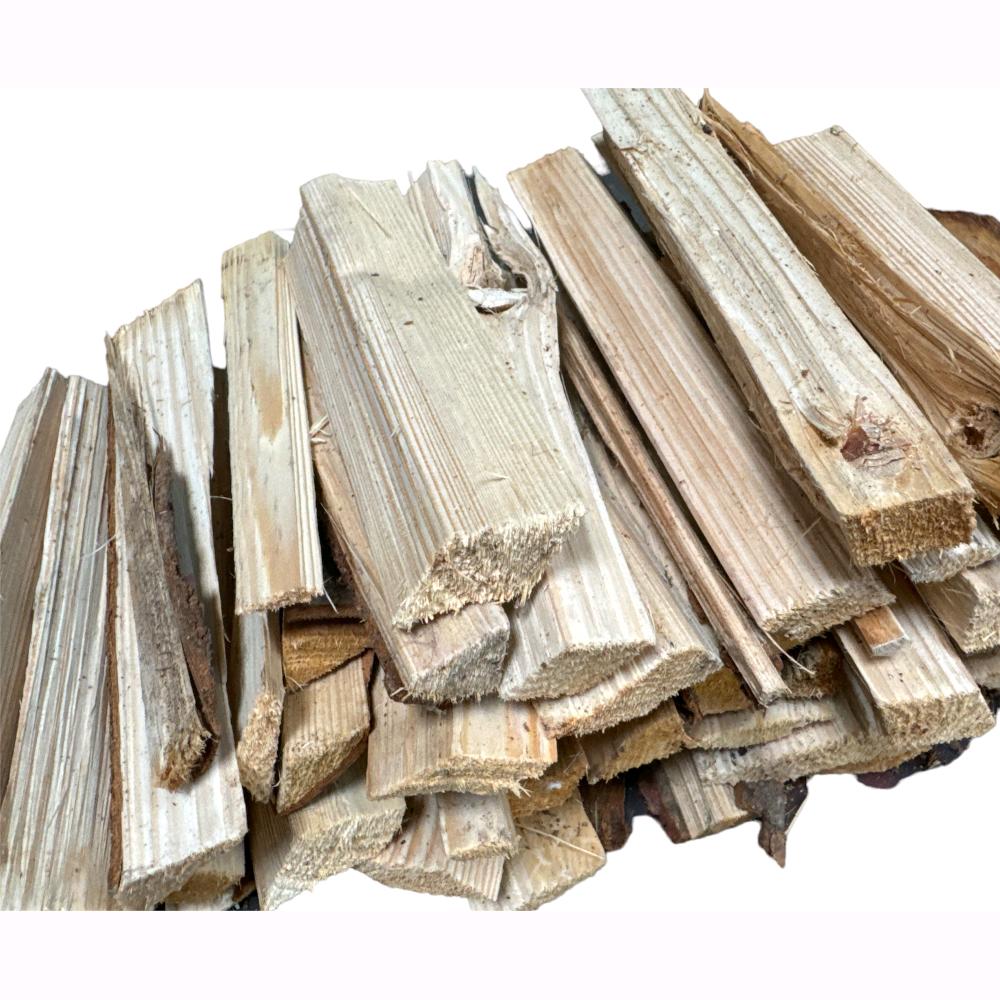 Legnetti accendifuoco 100 legno di abete per caminetti stufe e barbecue ...