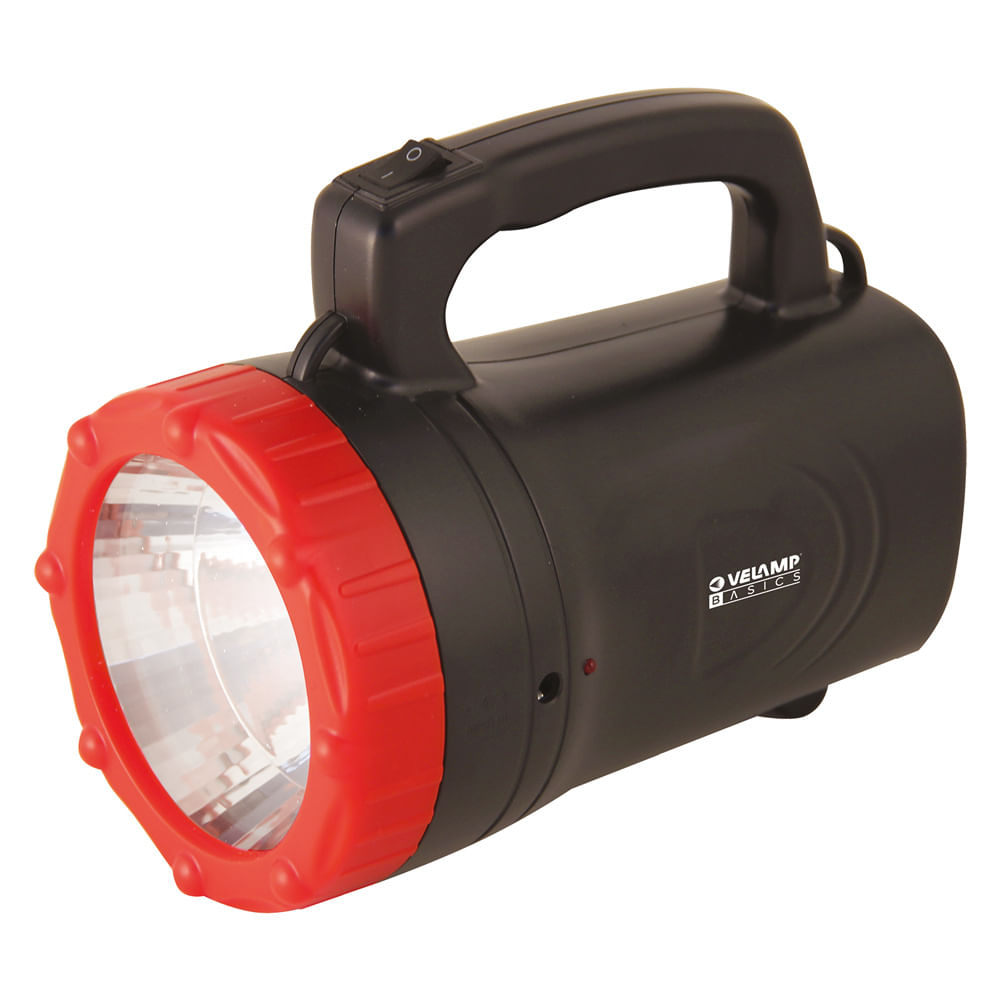 TORCIA RICARICABILE A LED 1 LED x 1W - lumen 90 VELAMP - BricoBravo