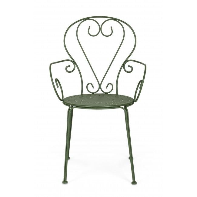 Sedia con braccioli etienne forest - BricoBravo